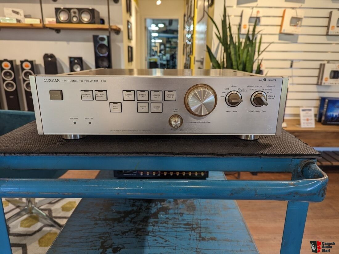 Luxman C-05 Preamp (Circa 1983): GOOD Condition Trade-In; 60 Day acX ...