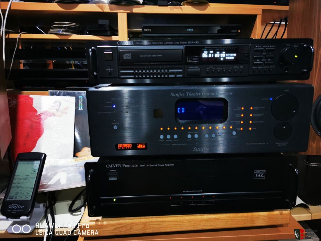 Carver Premiere AV-705X THX 5-Channel Power Amplifier, Sunfire Theater ...