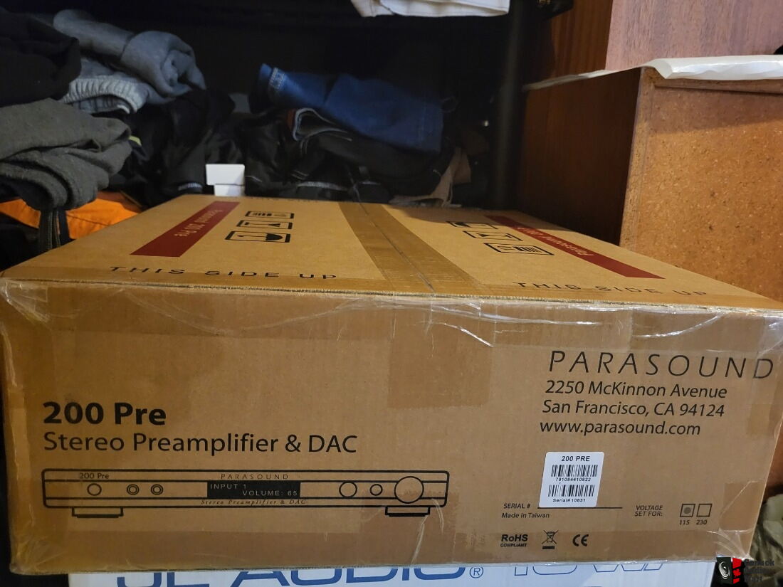 Parasound new classic 200 preamp and dac Photo #4530175 - US Audio Mart