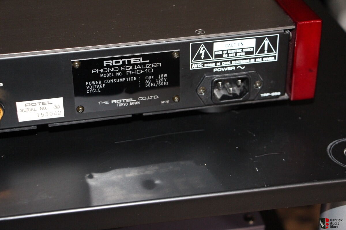 Rotel Michi RHQ-10 phono preamplifier Photo #4531776 - US Audio Mart