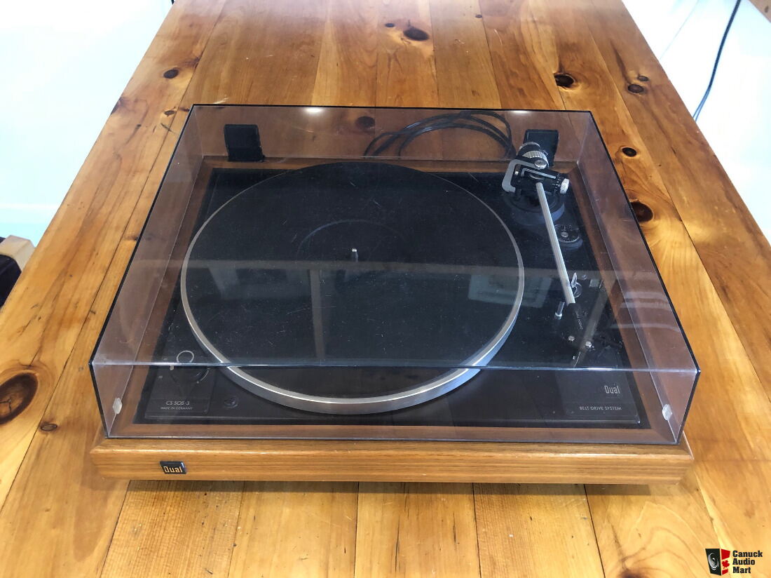 Dual CS505-3 Audiophile Semi Automatic Turntable - Serviced, RCA out ...