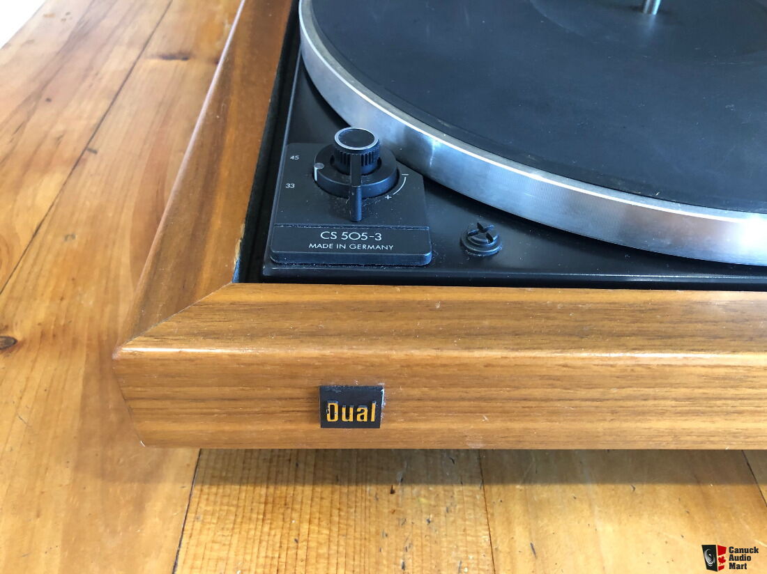 Dual CS505-3 Audiophile Semi Automatic Turntable - Serviced, RCA out ...