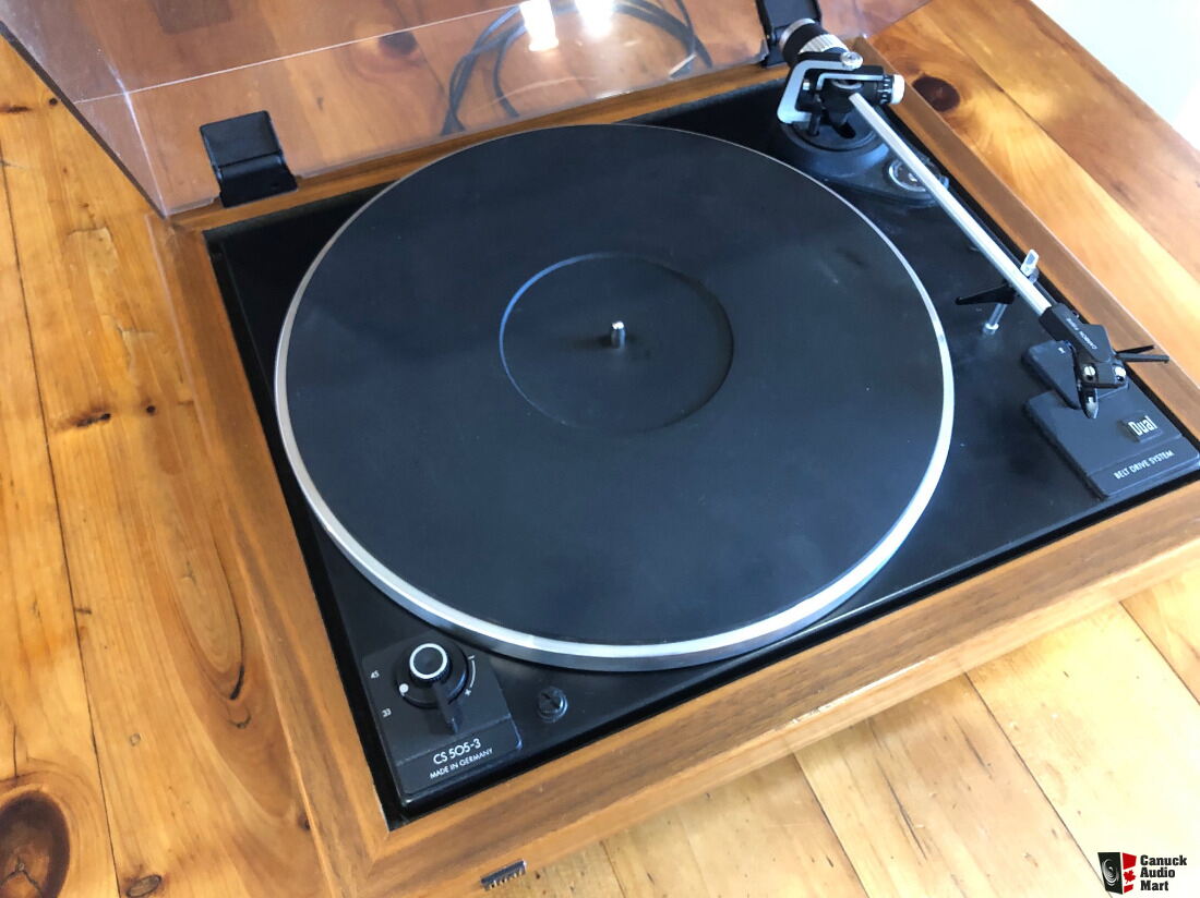 Dual CS505-3 Audiophile Semi Automatic Turntable - Serviced, RCA out ...