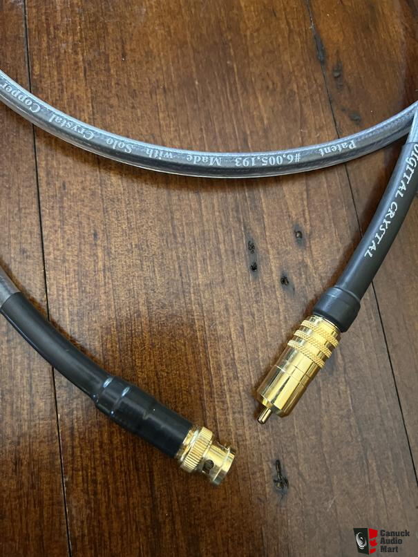 Analysis Plus Digital Crystal RCA - BNC 1.5M For Sale - US Audio Mart