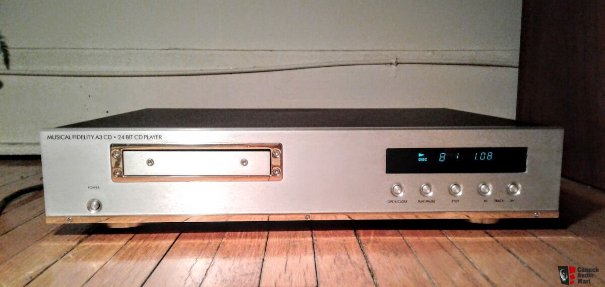 Musical Fidelity A3 (24 bit) CD Player Great condition. SALE PENDING TO ...