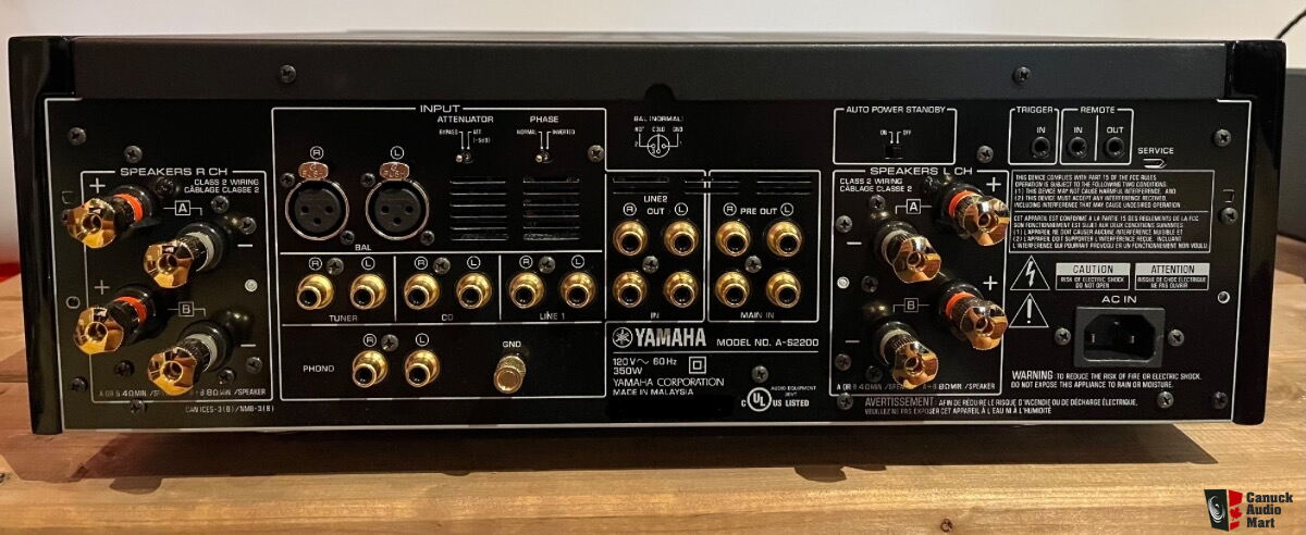 Yamaha AS-2200 Black Photo #4533557 - Canuck Audio Mart