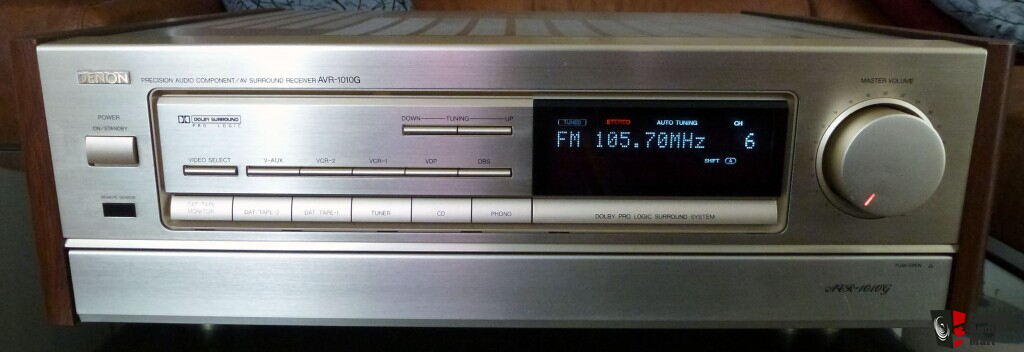 Vintage Gold w/Wood Sides Denon AV Receiver Photo #453398 - Canuck ...
