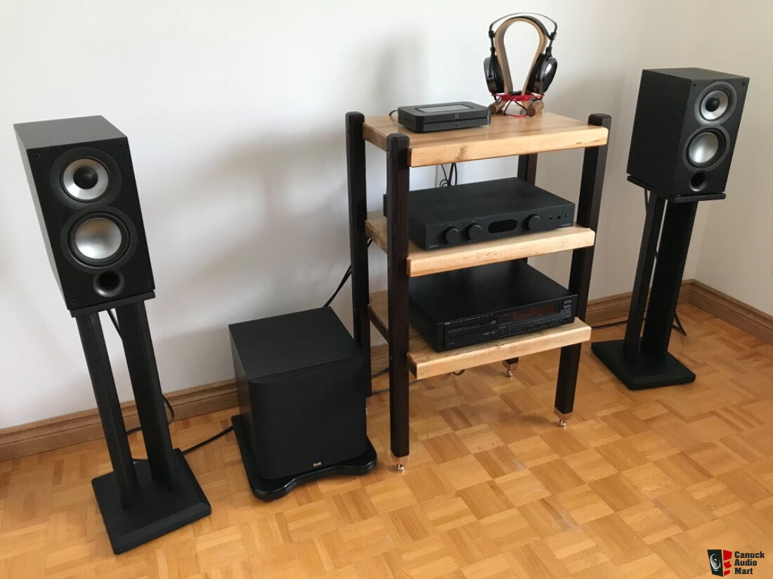 Custom Maple Audio Stand Photo #4535554 - Canuck Audio Mart