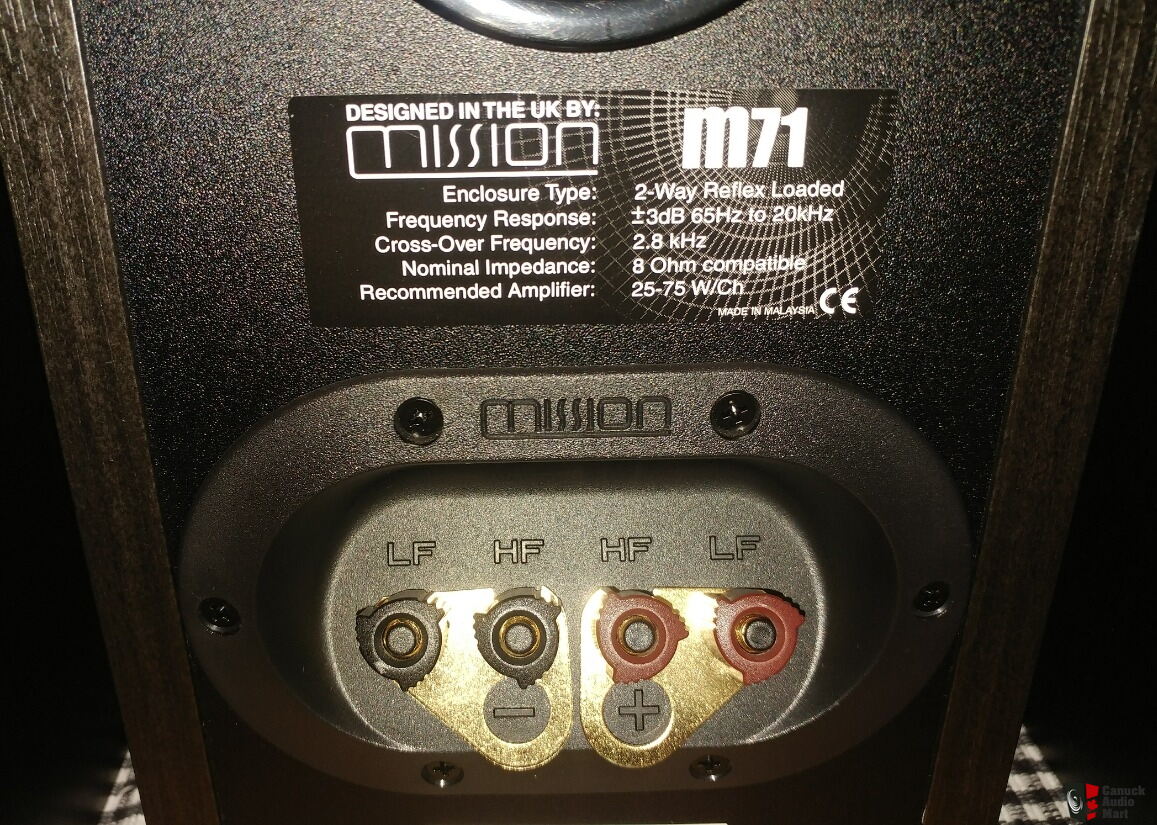 Mission M71 Speakers Photo #4537014 - Canuck Audio Mart