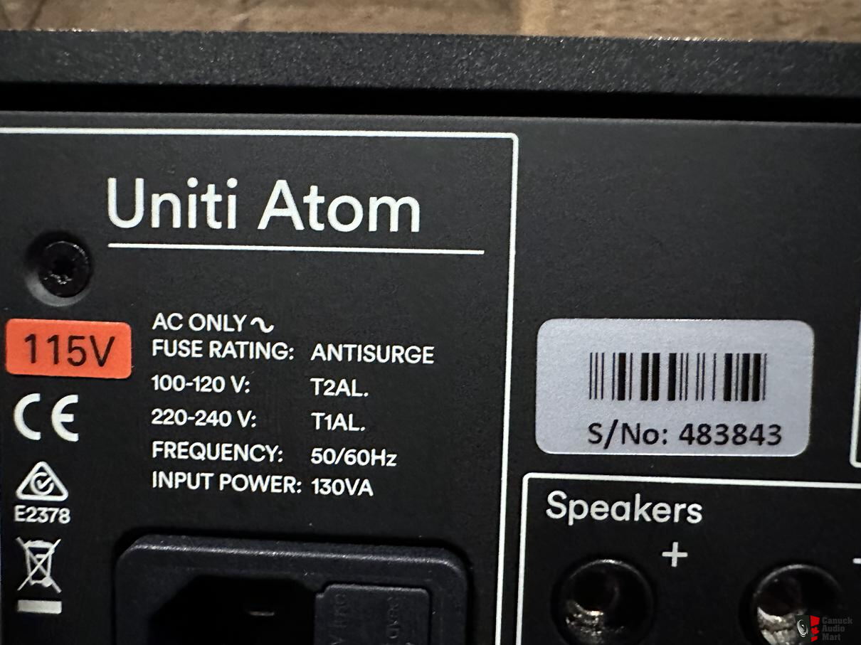 Naim Unity Atom (with HDMI arc) Photo #4537239 - Canuck Audio Mart