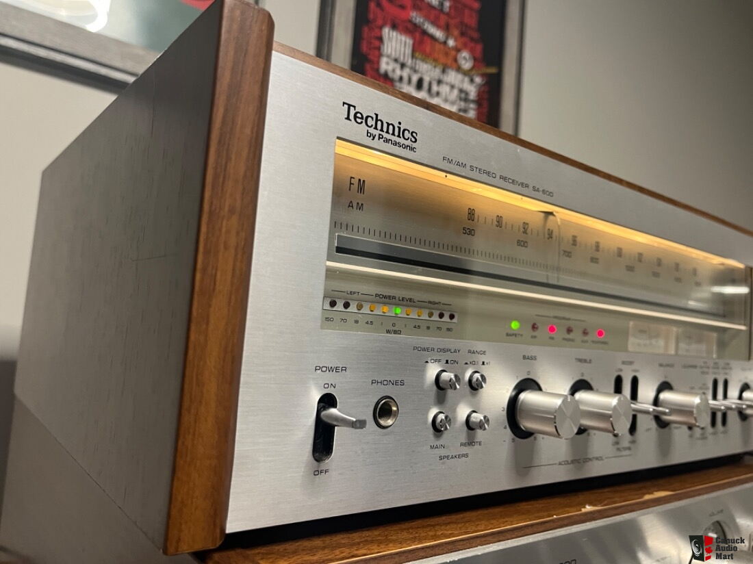 Vintage Technics Receiver SA-600 Photo #4539628 - Canuck Audio Mart