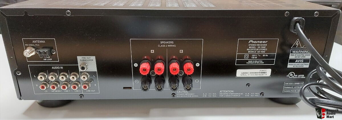 Pioneer Stereo Receiver (SX-10AE) Photo #4539921 - Canuck Audio Mart