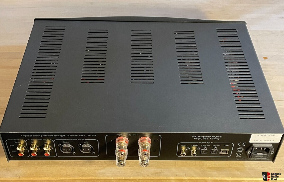 Hegel - H80 Integrated Amp Photo #4540282 - Canuck Audio Mart