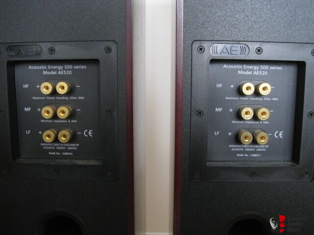 Acoustic Energy AE 520 floorstanding speakers Photo #454174 - Canuck ...