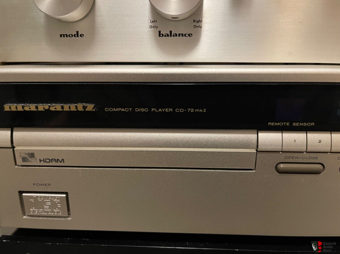 Marantz CD Player CD-72 MK II Photo #4543918 - Canuck Audio Mart