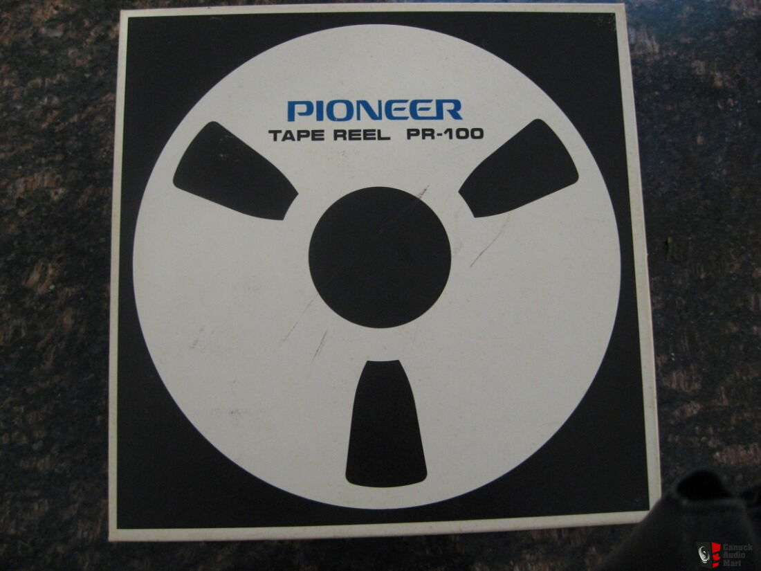 Pioneer PR-100 empty metal 10.5" reel - aka take up reel Photo #4543926 ...