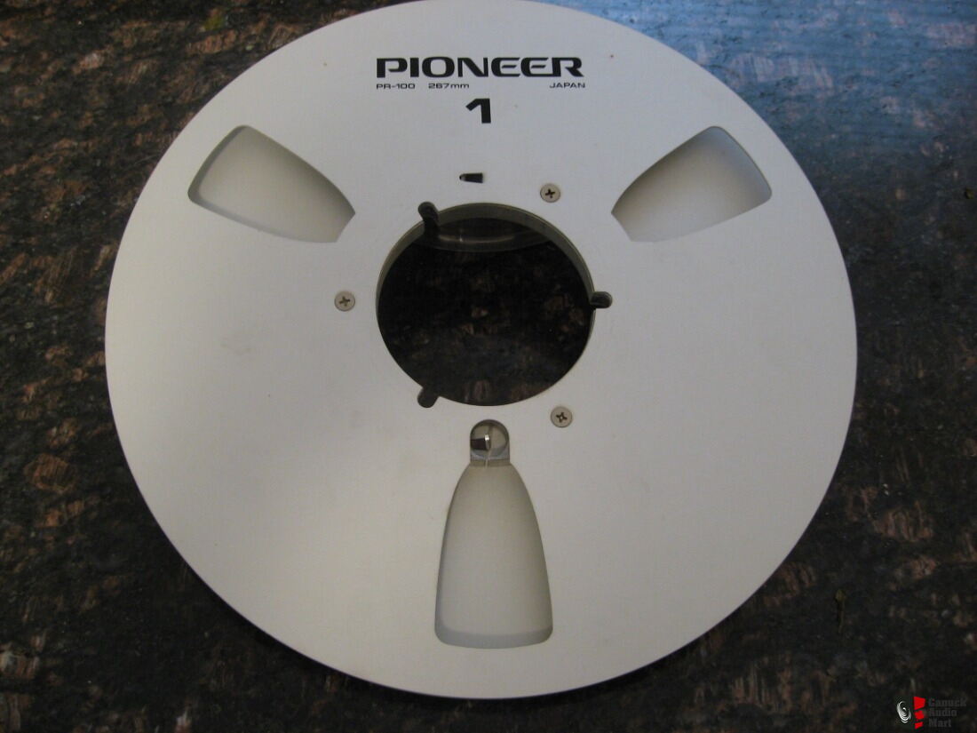 Pioneer PR-100 empty metal 10.5" reel - aka take up reel Photo #4543926 ...