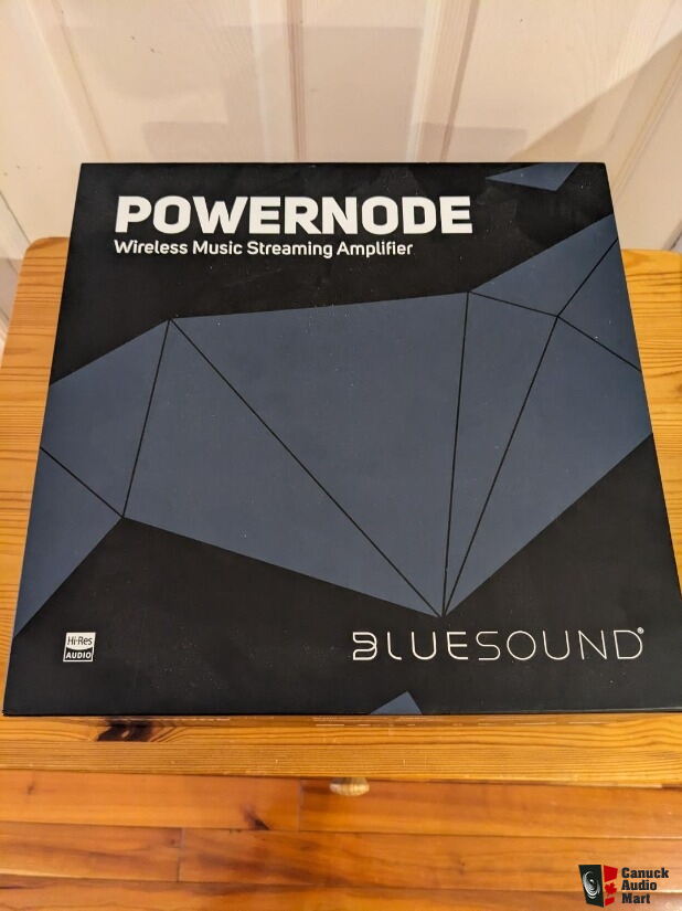 Bluesound POWERNODE (Gen 3) wireless music streaming amplifier Photo ...