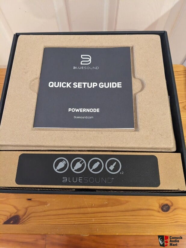 Bluesound POWERNODE (Gen 3) wireless music streaming amplifier Photo ...