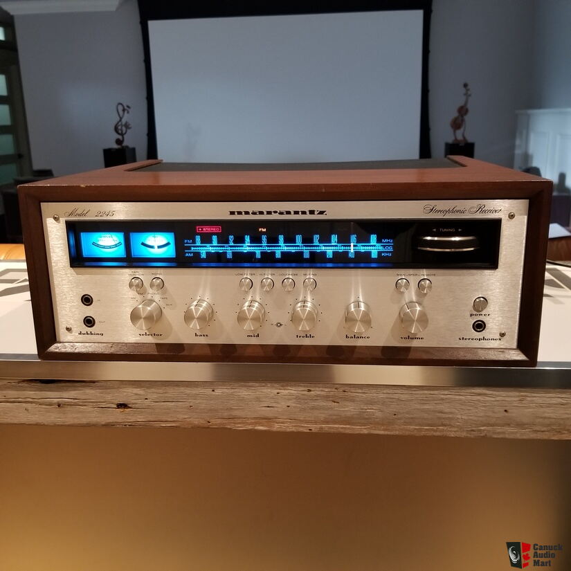 Vintage Stereo Receiver Marantz 2245 with WC-22 - Restored Photo ...