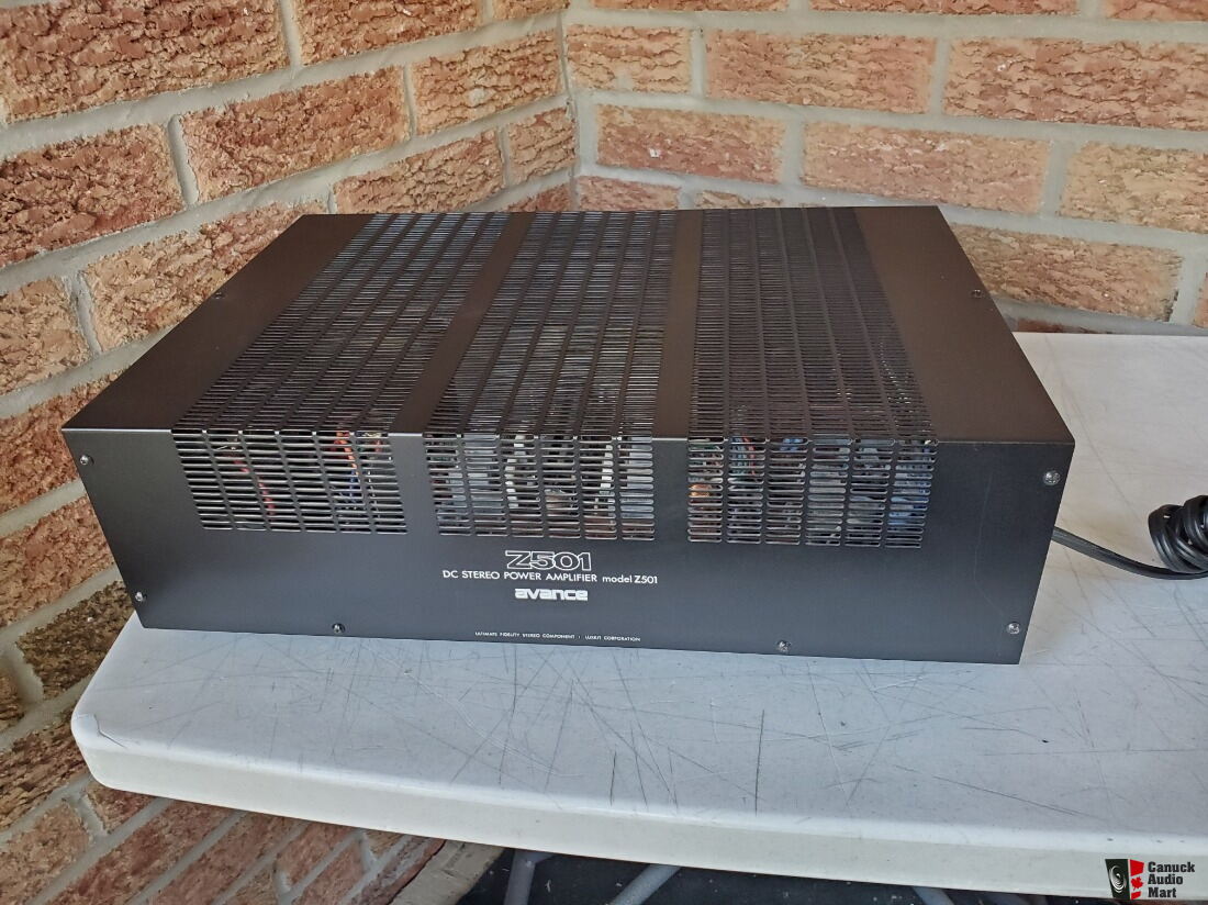 Advance by Luxman Z501 Duo Beta power amplifier with pure class A and ...