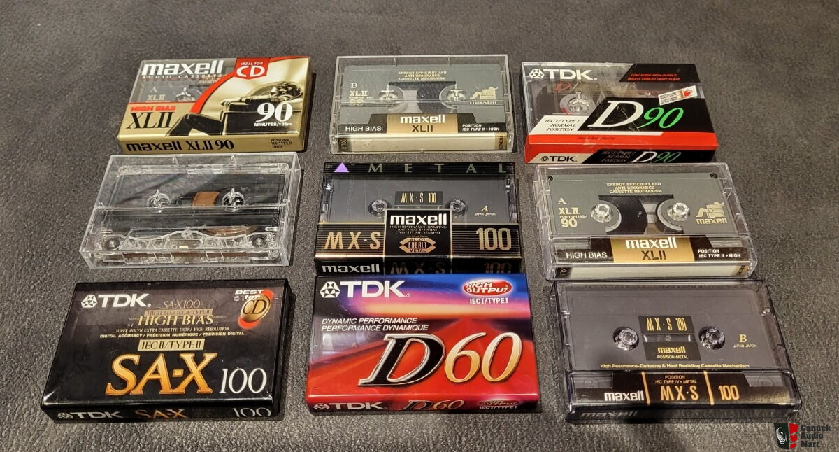 Audio cassette Tapes Original And new vergin Tapes For Sale - UK Audio Mart