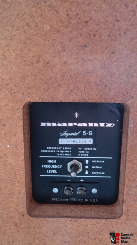 Marantz 5G speakers Photo #4548714 - US Audio Mart
