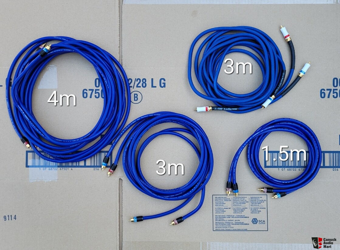 Liberty Z-500 UPOCC Z-300A interconnect cables Photo #4549142 - Canuck ...