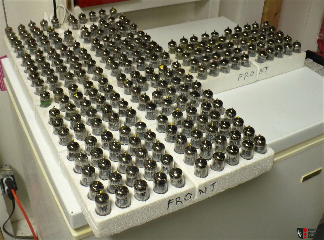 Many Canadian Amperex Philips 12ax7 ECC83 Preamplifier Tubes For Sale ...