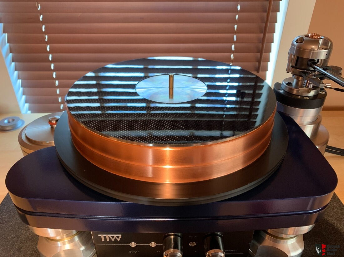 TTW Audio Momentus CU9999 Turntable - 100lb Copper Platter - MIC 6 ...