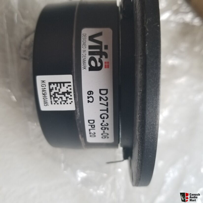 Vifa D27TG 35 06 Silk Tweeter For Sale - Canuck Audio Mart