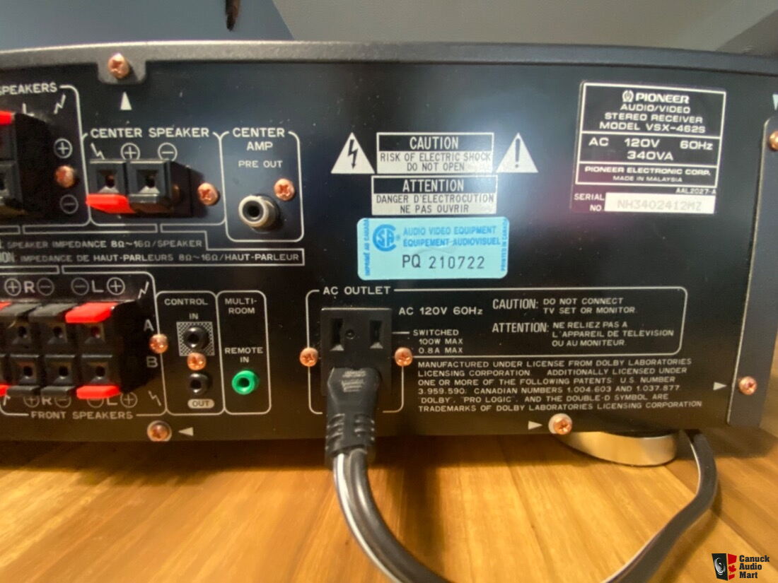 Pioneer VSX-462S Receiver with Phono Photo #4551326 - UK Audio Mart