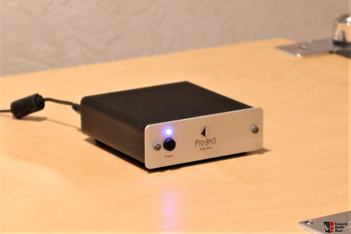 Pro-Ject .Amp Box stereo power amplifier - VERY GOOD !!! Dealer Ad ...