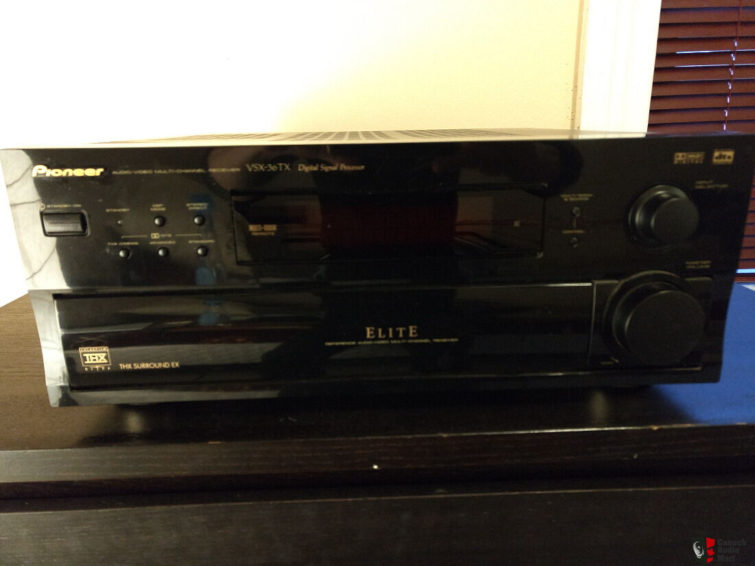 Pioneer Elite VSX-36TX Elite 5.1 THX Receiver Photo #4551745 - UK Audio ...