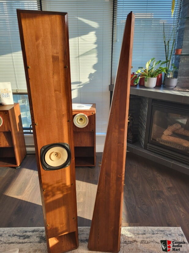 Voigt Pipe TQWT Transmission Line Speakers - Fostex FE206E Photo ...