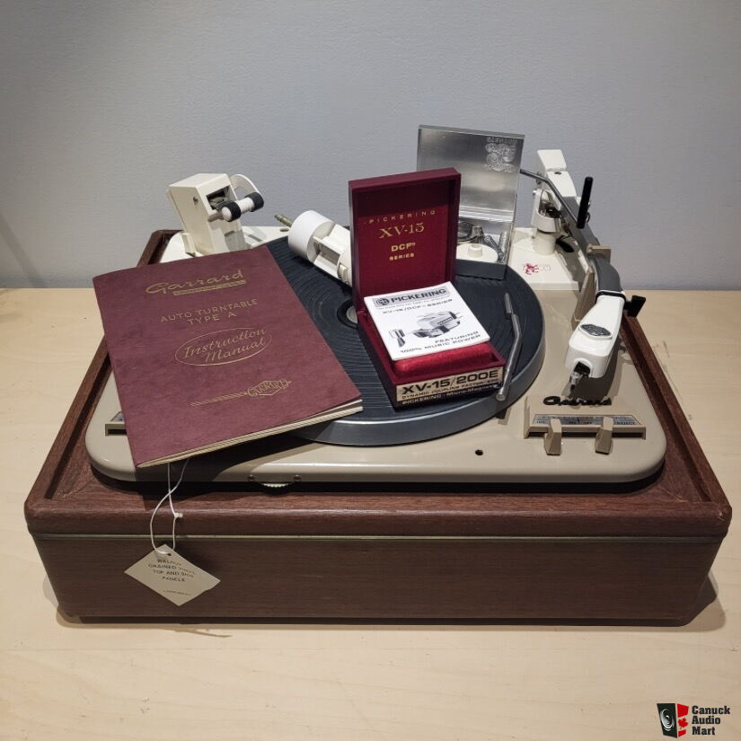 Garrard Type A Vinyl Records Player Turntable Photo #4552138 - Canuck ...