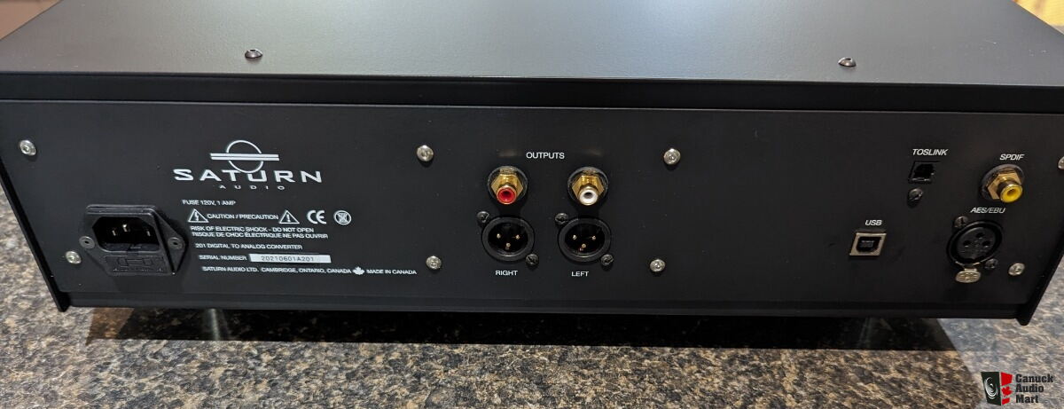 Saturn Audio 201 DAC - Black - Demo Photo #4552270 - Canuck Audio Mart
