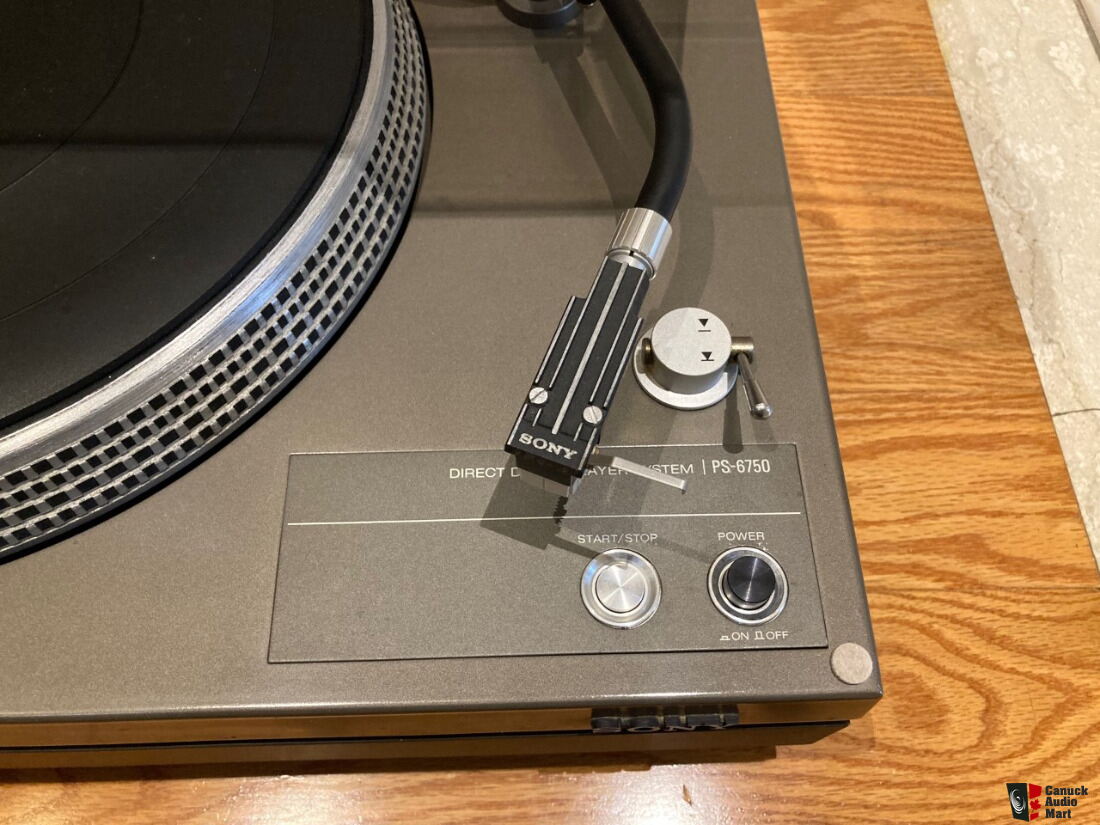SONY PS-6750 direct drive turntable Photo #4553294 - Canuck Audio Mart
