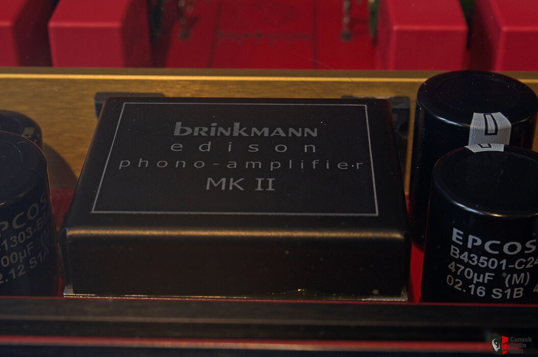 Brinkmann Edison MkII Tube Hybrid Phono Stage Photo #4555307 - Canuck ...