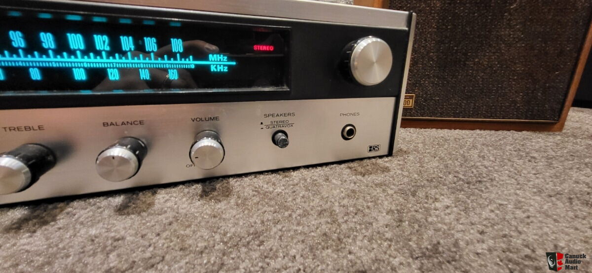 Realistic STA-15 Receiver AmFm Aux Phono Quadraphonic + Speakers ...