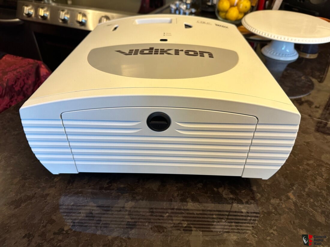 Stewart 110 inch fix screen with Vidikron vision model 15 DLP projector ...
