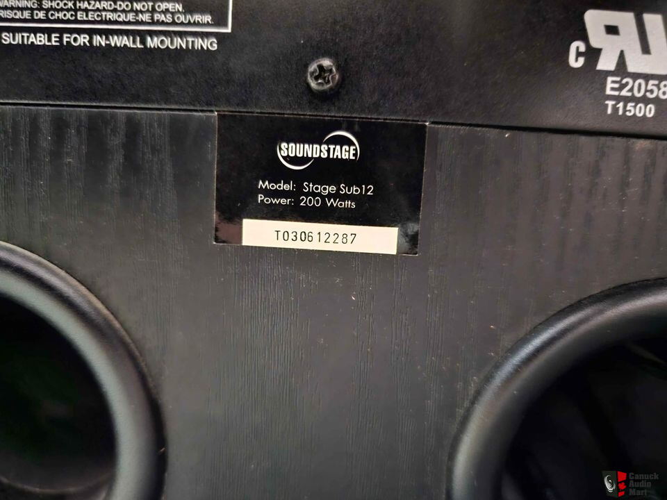 Soundstage Sub12 subwoofer Photo #4558560 - US Audio Mart
