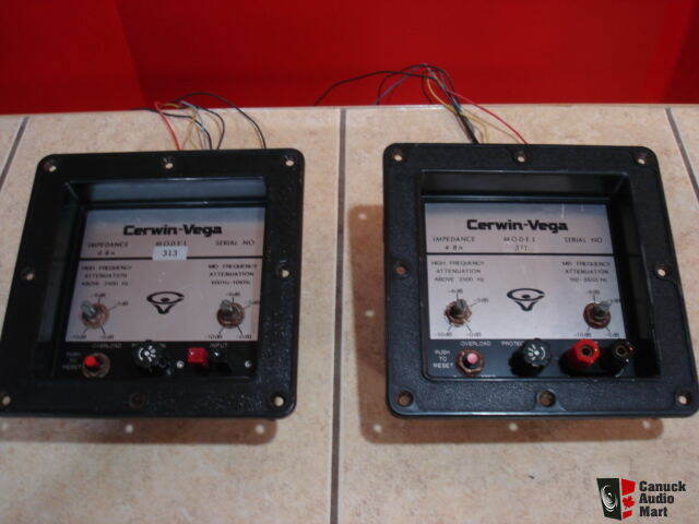 Cerwin Vega Three way crossovers For Sale - US Audio Mart