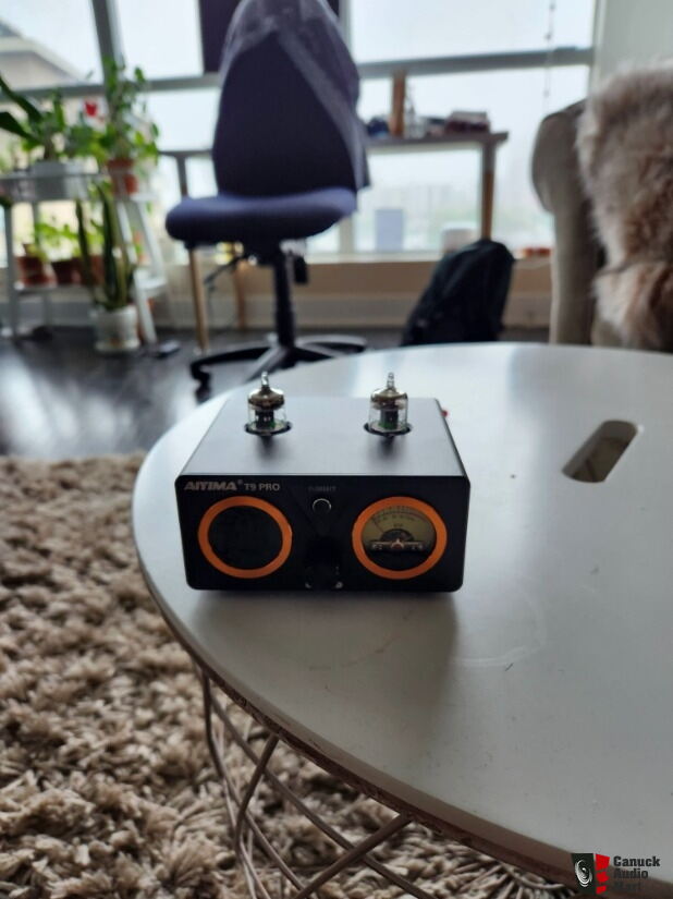 AIYIMA T9 PRO 2 200W Bluetooth Tube Amplifier 2.0 Channel Vacuum w/VU ...