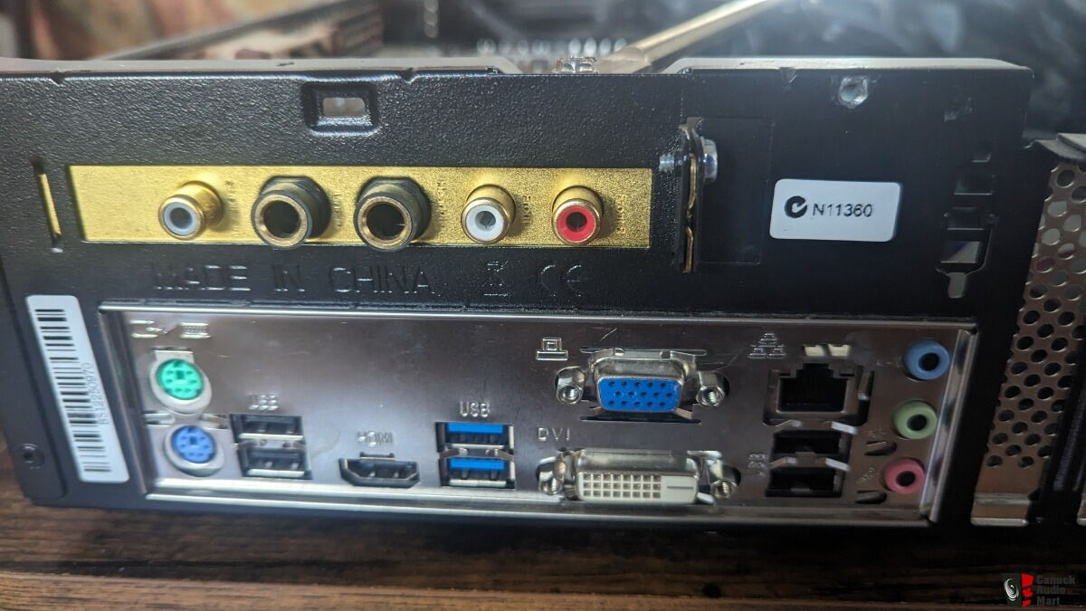 Custom music PC with Asus Xonar STI: DAC, ADC, headphone amp, price ...