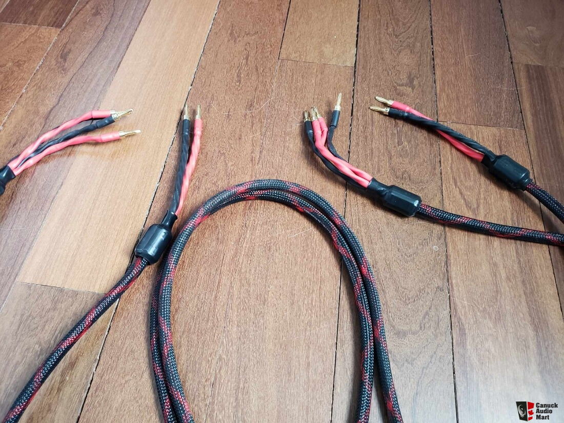 Paires de câbles pour bi-câblage * Prix réduit For Sale - US Audio Mart