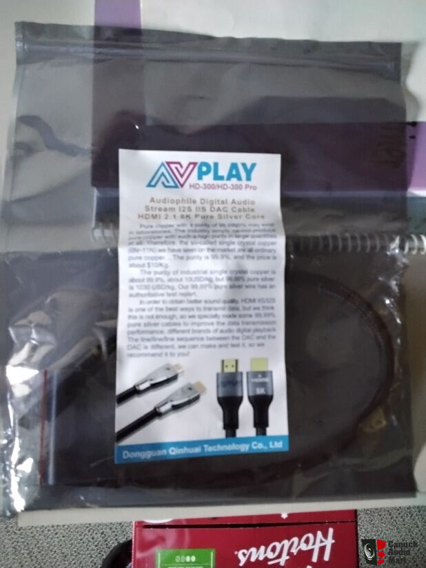AV play HD-300 i2s/hdm cable, can be used on DACs with adjustable i2s ...
