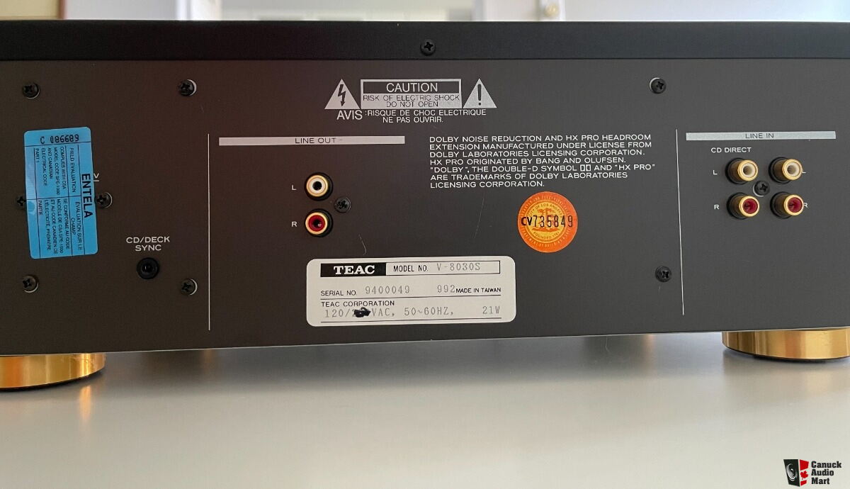 TEAC V-8030S Cassette Deck Photo #4562285 - US Audio Mart