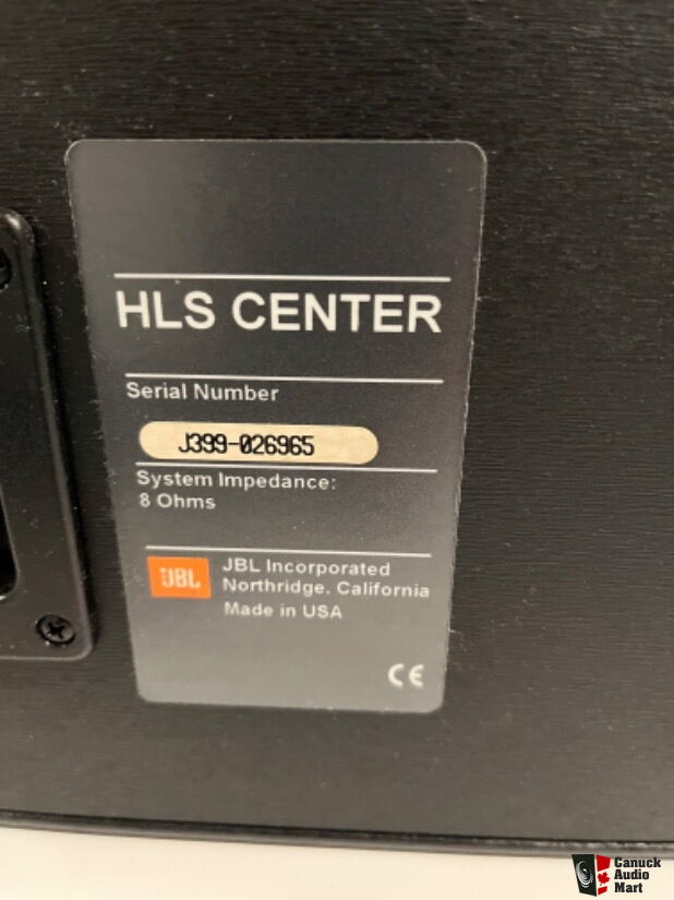 JBL HLS Center Speaker Photo #4562945 - Canuck Audio Mart