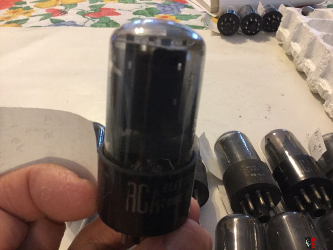 Lot of 6sl7gt rca smoke glass all tested strong reduced Photo #4563823 ...
